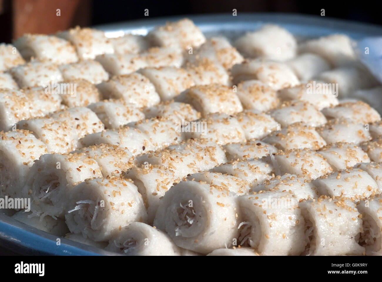 Myanmar local dessert Stock Photo - Alamy