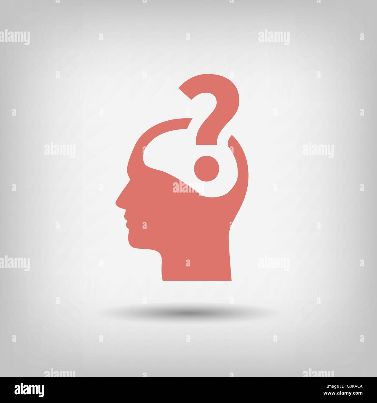question mark and man icon Stock Vector Image & Art - Alamy