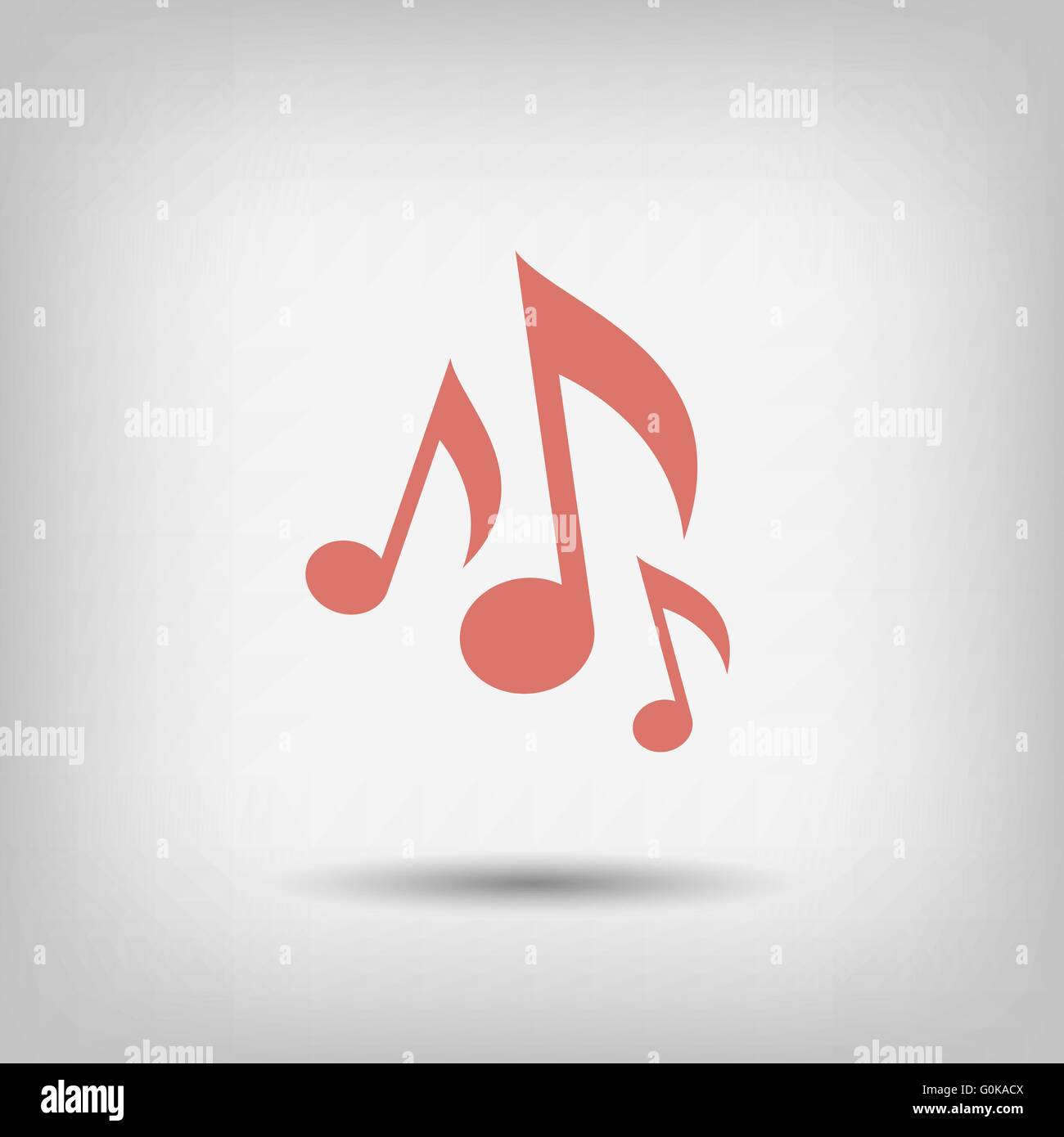 music note icon Stock Vector Image & Art - Alamy