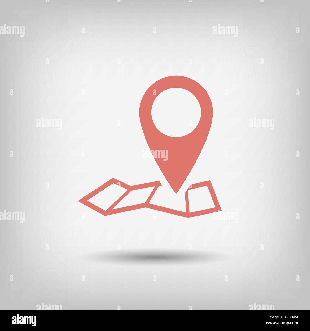 Map icon icon Stock Vector Image & Art - Alamy