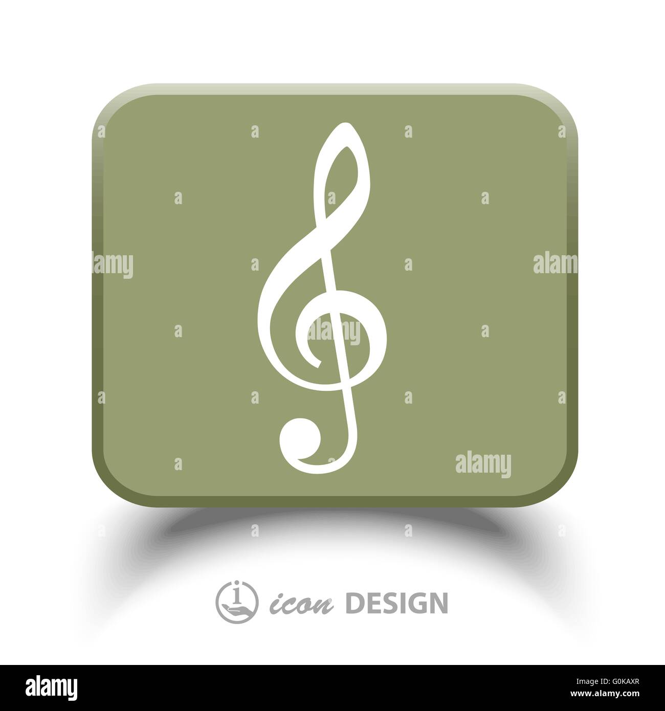 music key icon Stock Vector Image & Art - Alamy