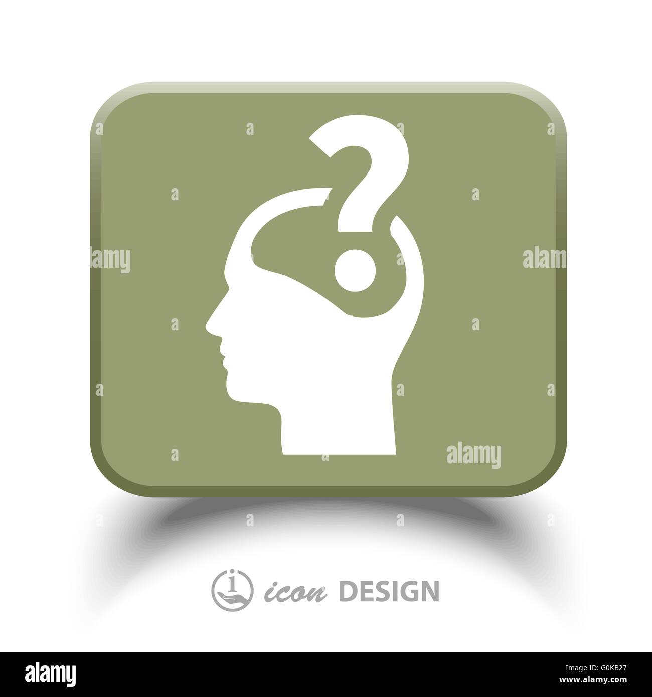 question mark and man icon Stock Vector Image & Art - Alamy