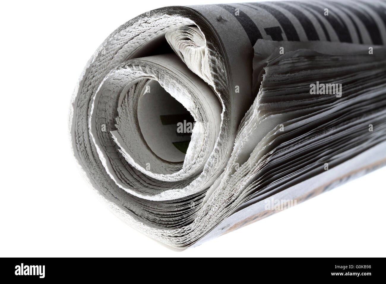 Rolled up newspaper hi-res stock photography and images - Alamy