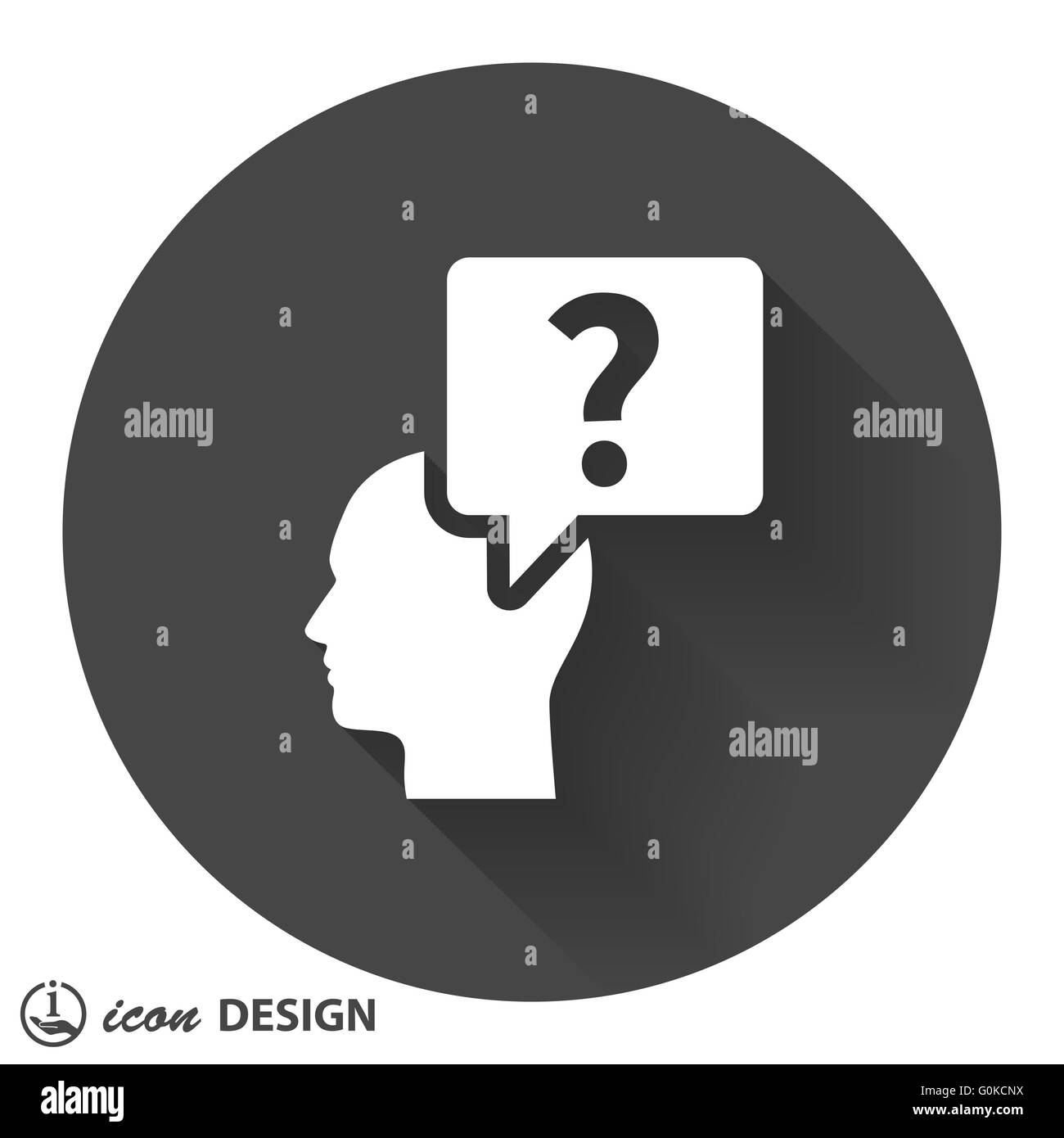 question mark and man icon Stock Vector Image & Art - Alamy