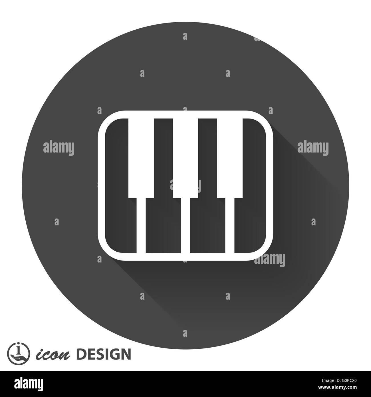 music keyboard icon Stock Vector Image & Art - Alamy