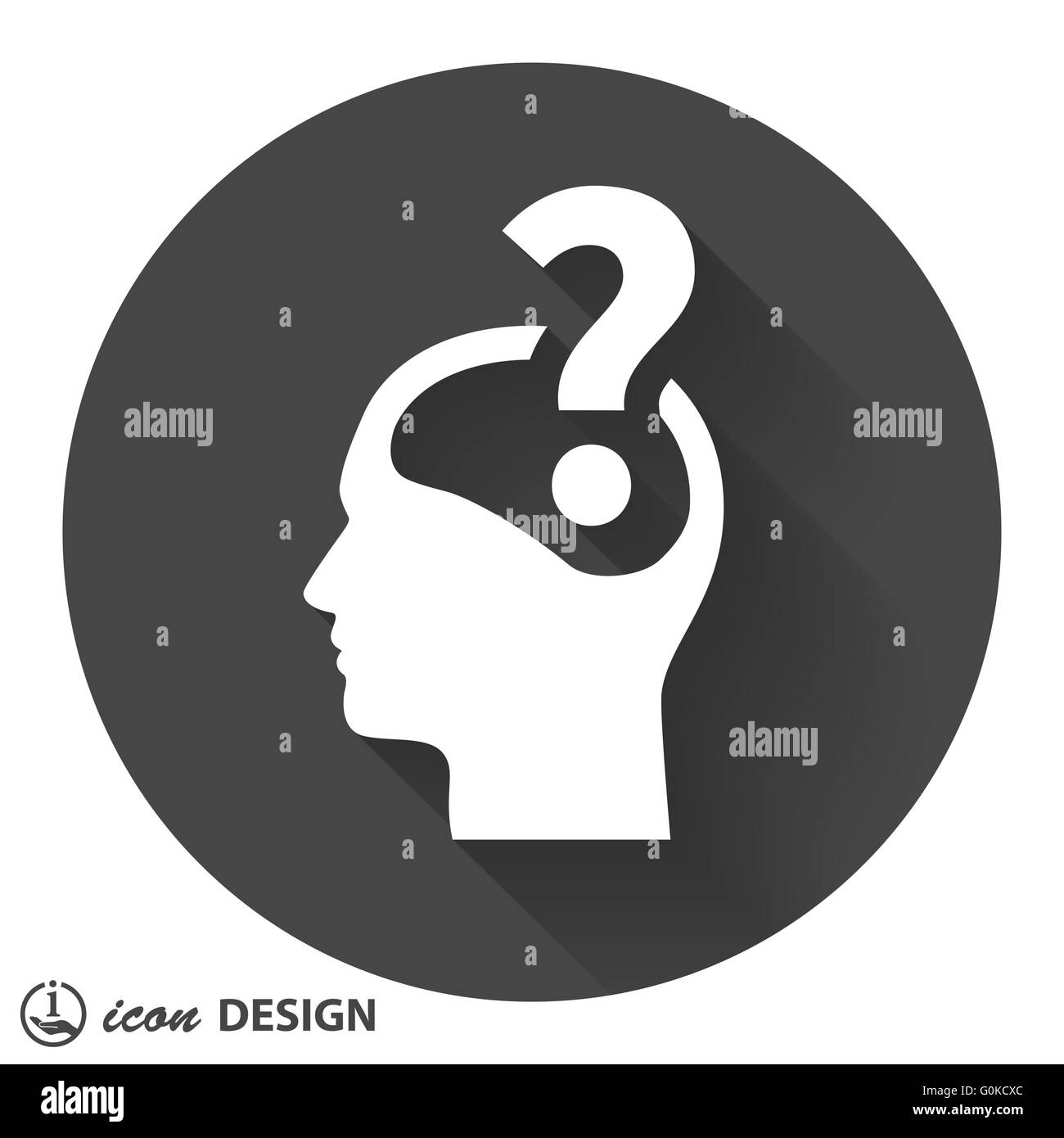 question mark and man icon Stock Vector Image & Art - Alamy