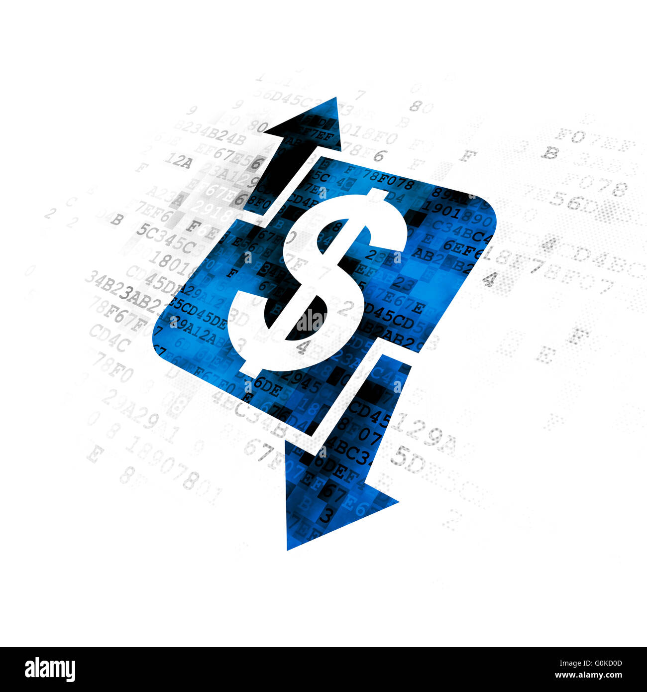 Finance concept: Finance on Digital background Stock Photo - Alamy