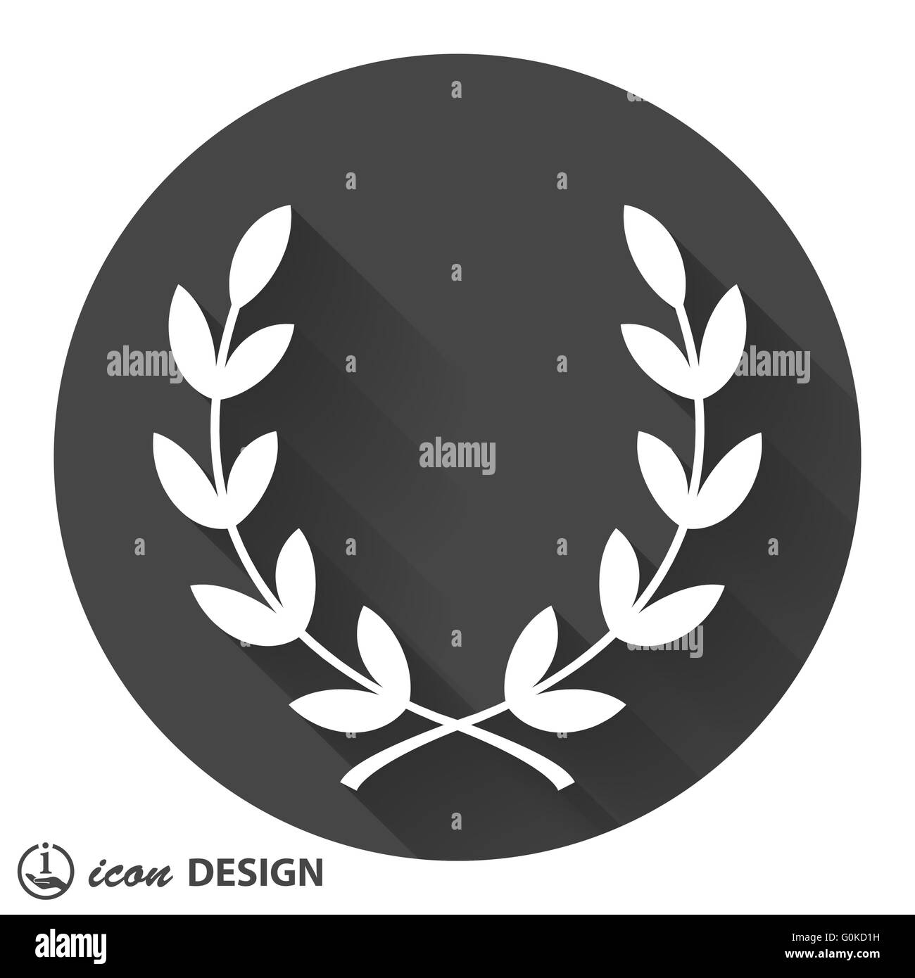 laurel wreath icon Stock Vector Image & Art - Alamy
