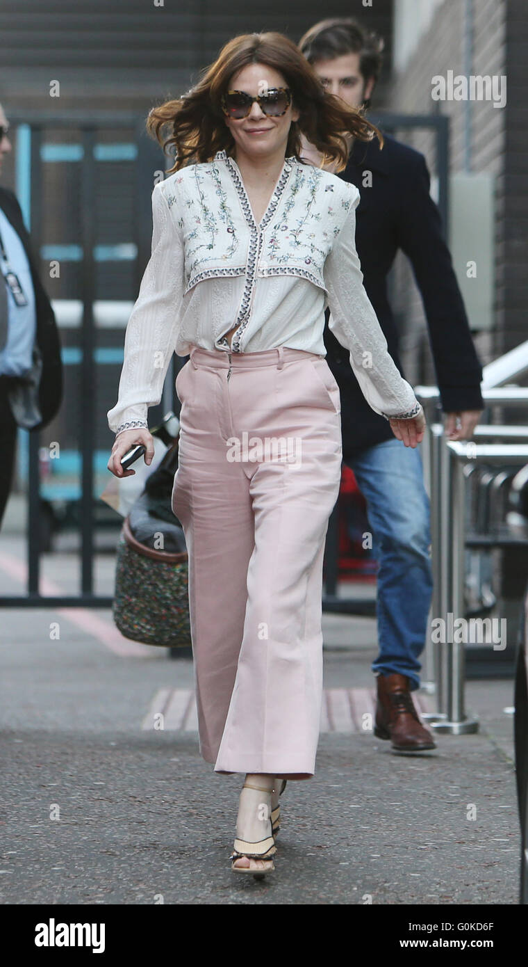 Anna Friel outside ITV Studios today Featuring: Anna Friel Where ...