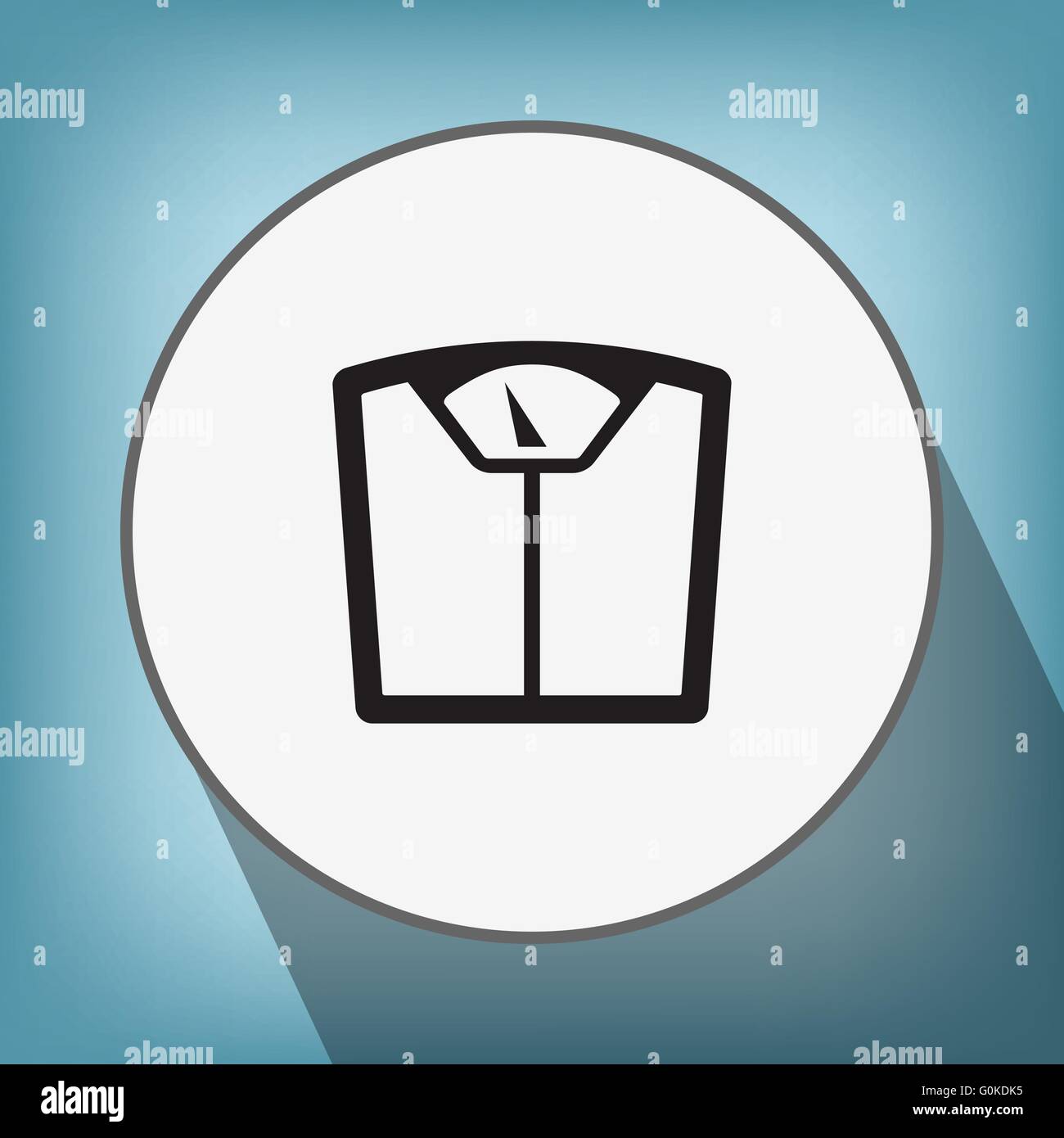 bathroom scale icon Stock Vector Image & Art - Alamy