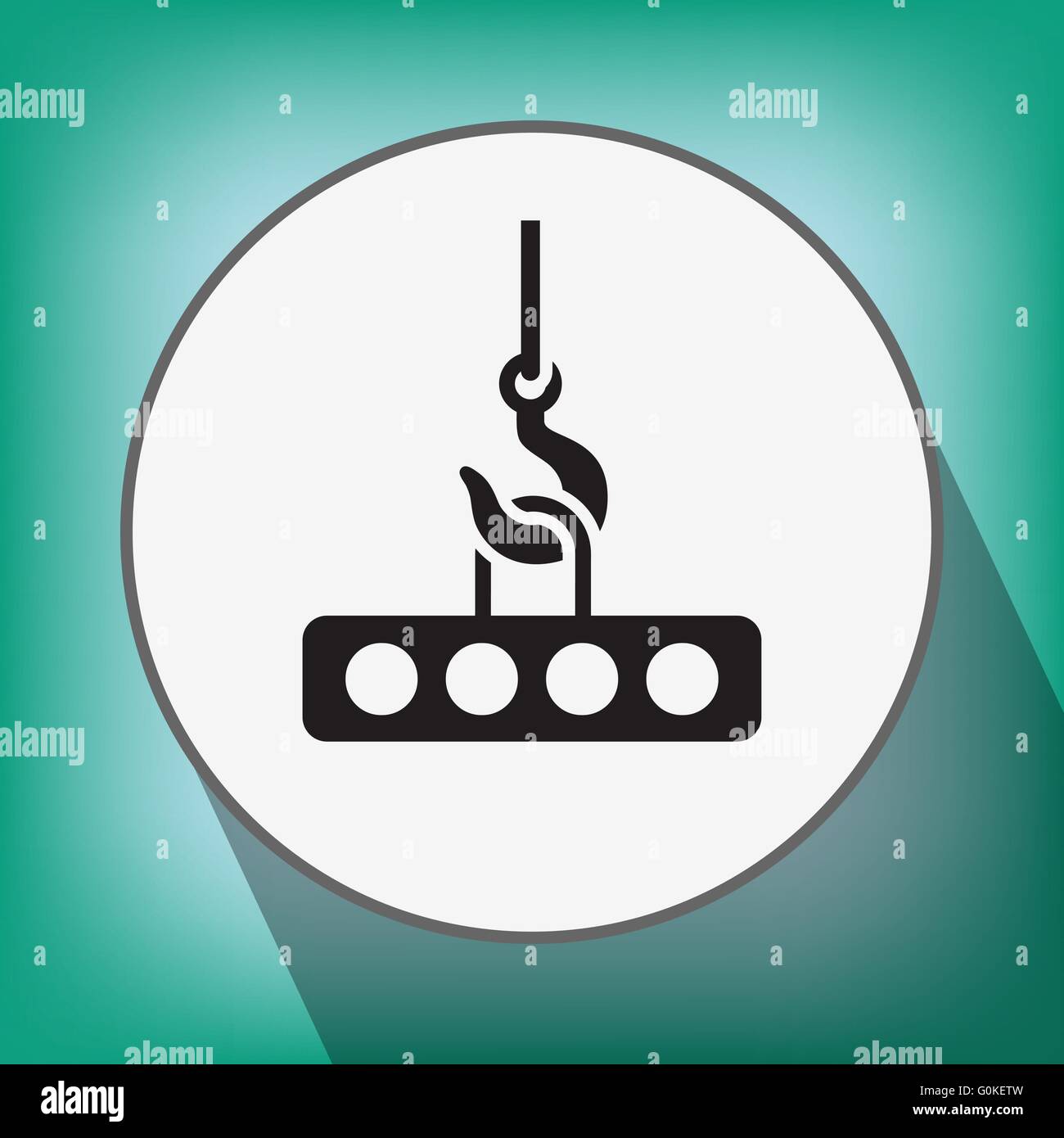 crane hook icon Stock Vector Image & Art - Alamy