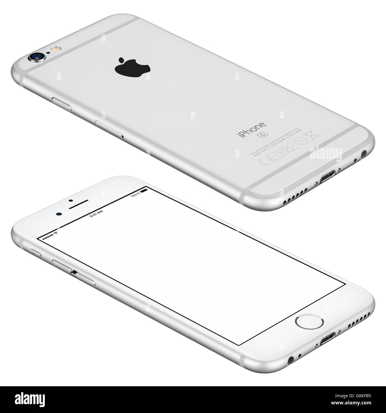 Silver apple logo Cut Out Stock Images & Pictures - Alamy