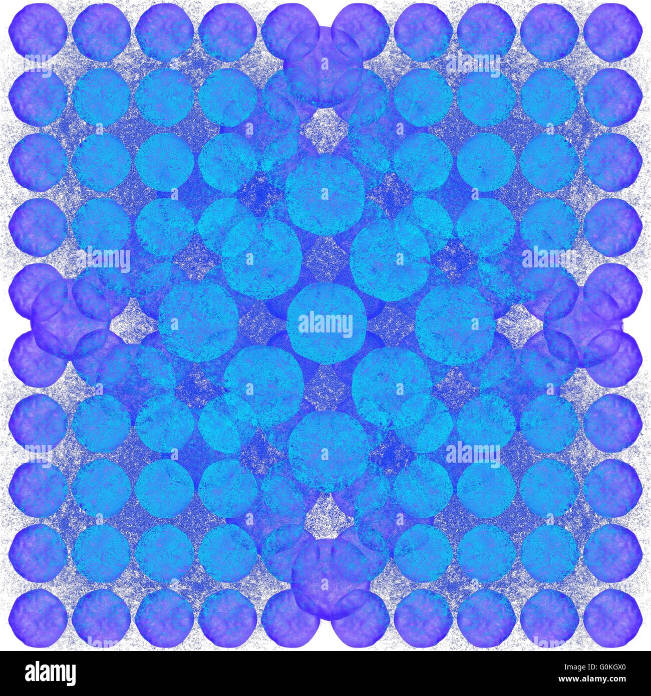 Background pattern of circles. Undulating shapes. Semi-transparent ...