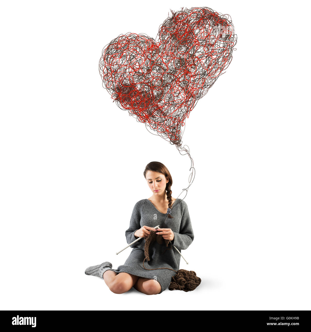 Love knit hi-res stock photography and images - Alamy