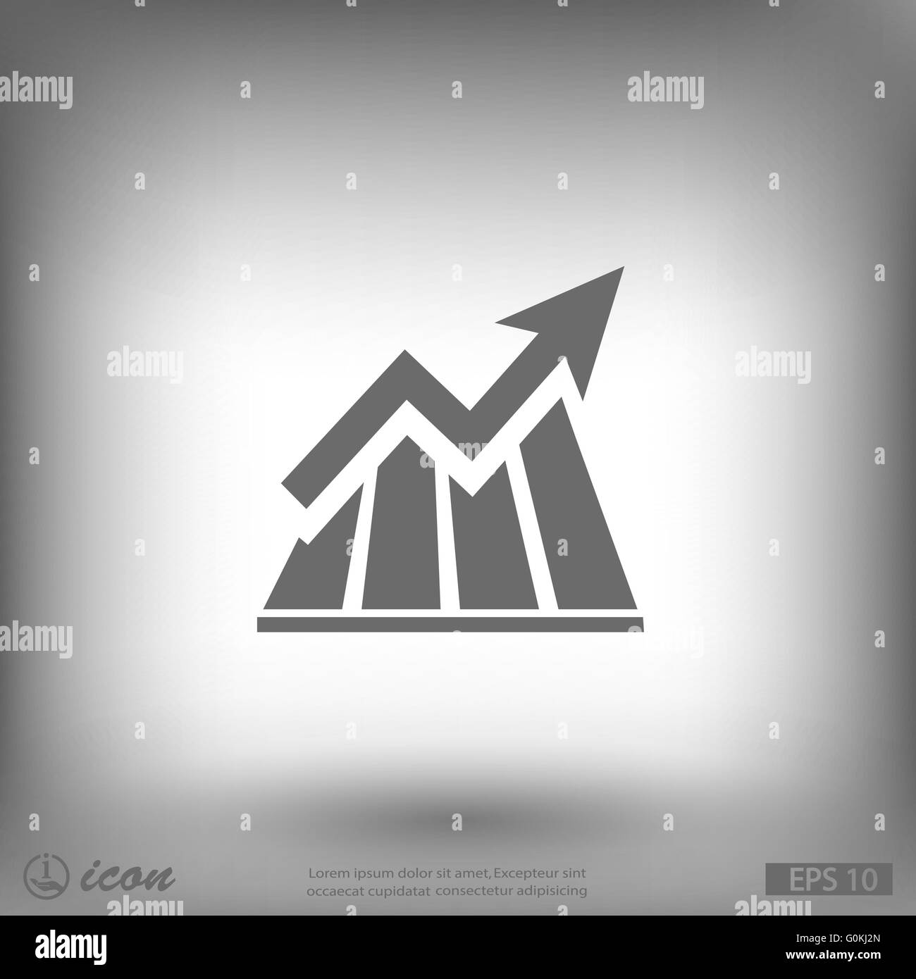 Pictograph of graph Stock Vector Image & Art - Alamy