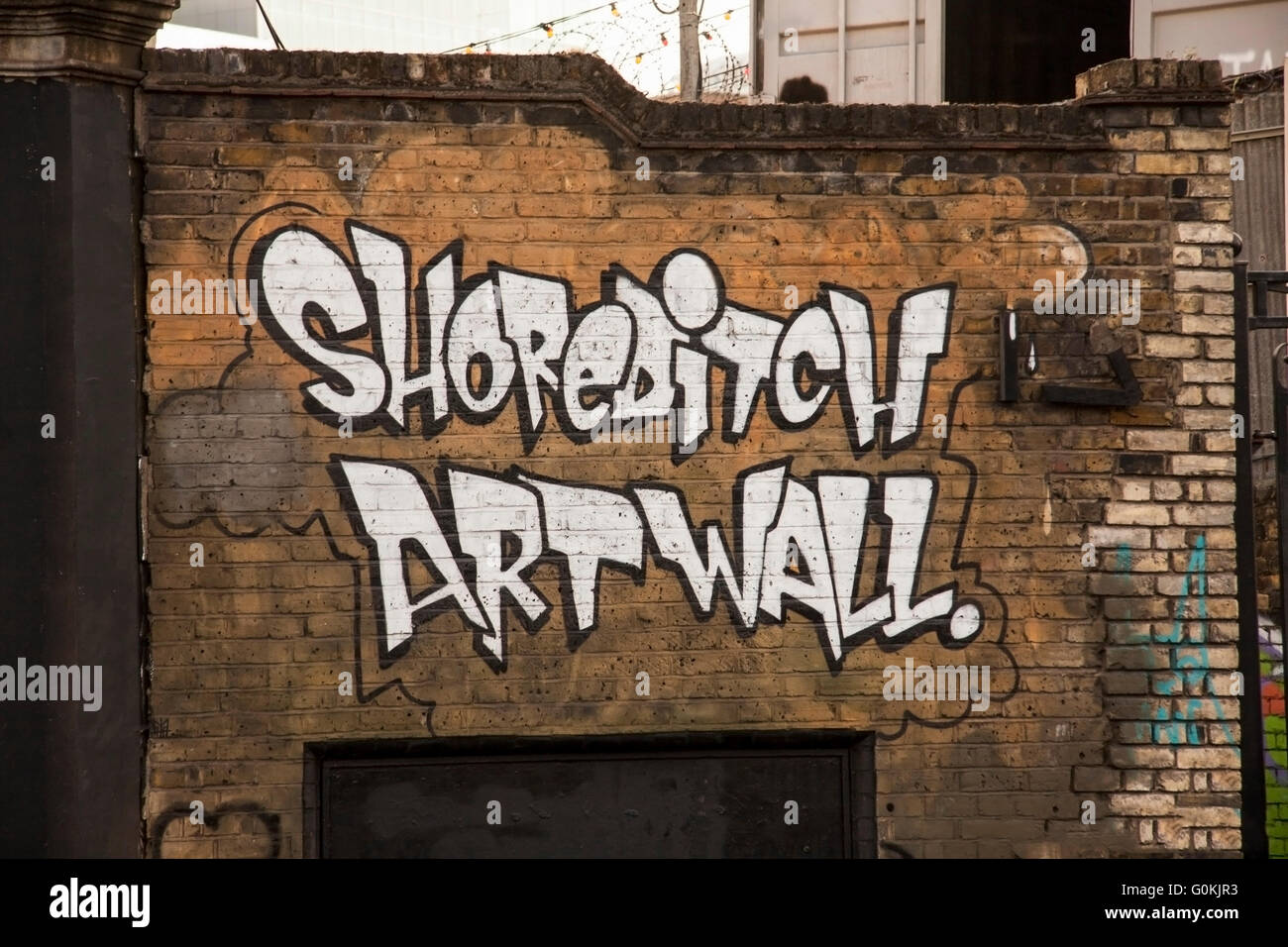 Graffiti wall art in shoreditch hi-res stock photography and images - Alamy