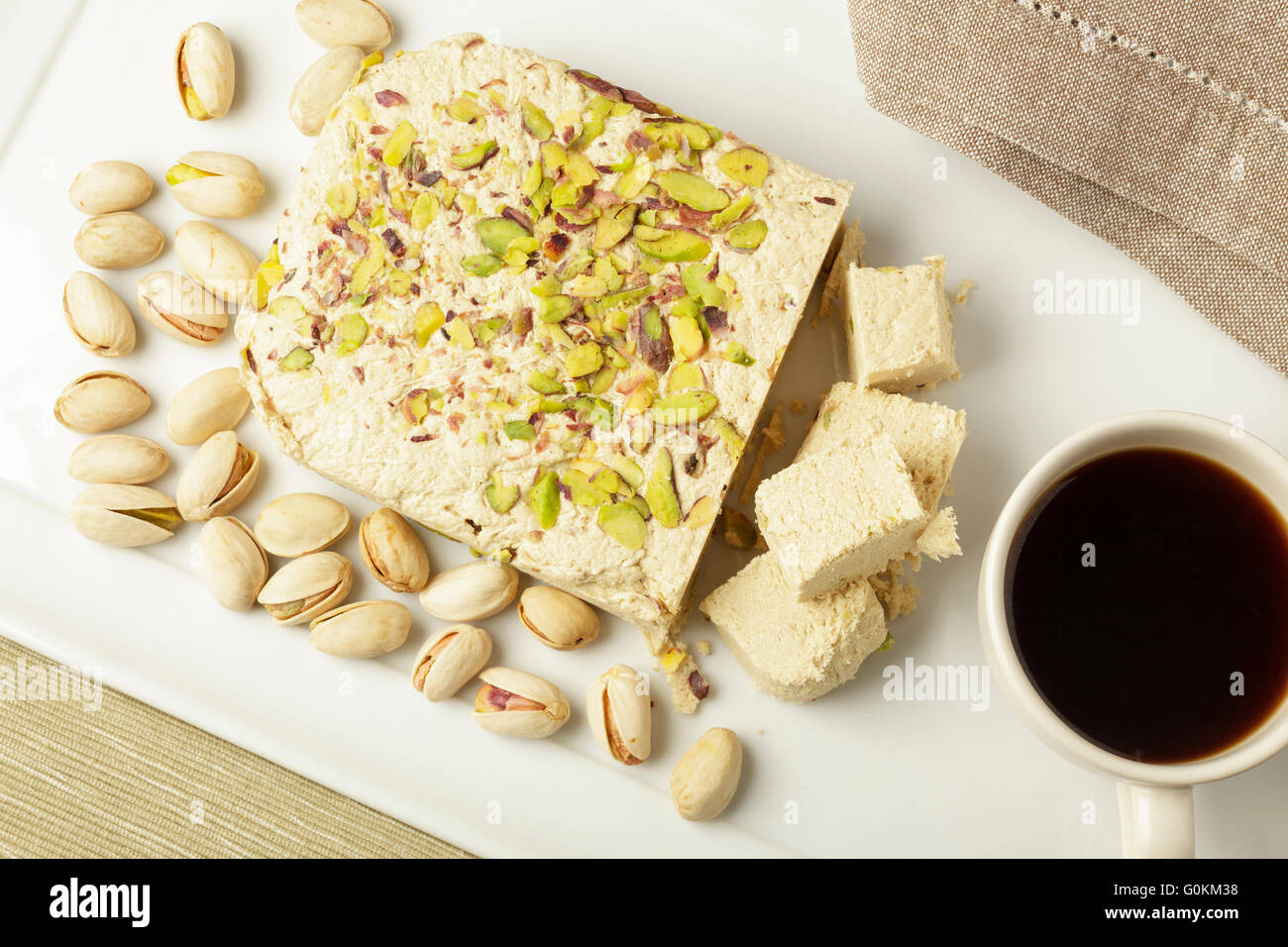 Pistachio halwa hi-res stock photography and images - Alamy