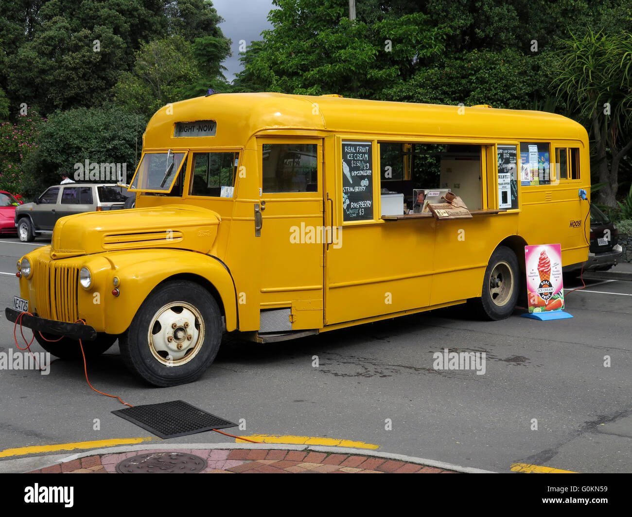 Chuck Wagon in Nelson, South Island, New Zealand Stock Photo - Alamy