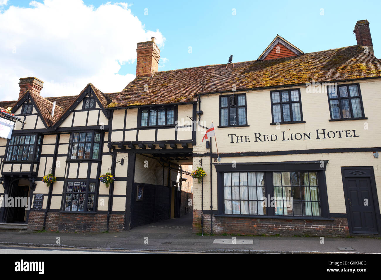 Red Lion Hotel High Street Wendover Buckinghamshire UK Stock Photo - Alamy