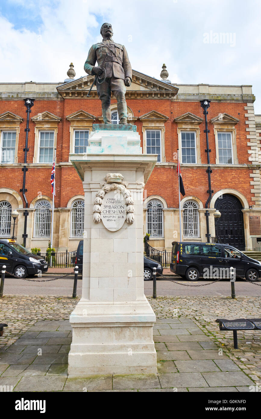 Statue Of Charles Compton 3rd Baron Chesham Market Square Aylesbury ...