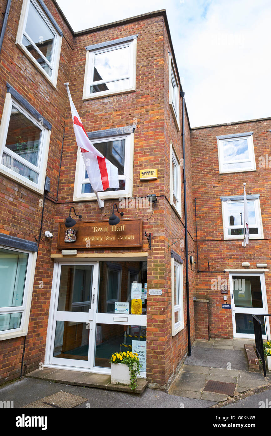 Town Hall Church Street Aylesbury Buckinghamshire UK Stock Photo - Alamy