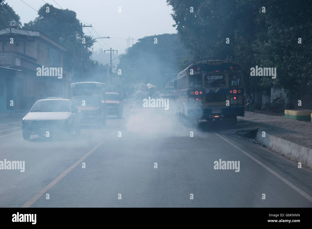 Cars Causing Air Pollution