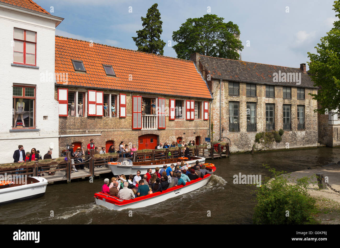 Dijver canal bruges hi-res stock photography and images - Alamy