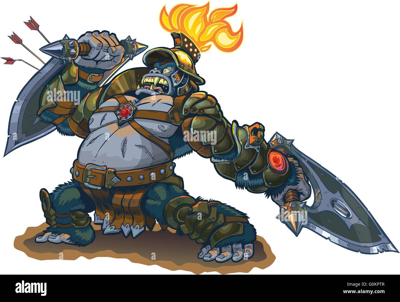 Guerrilla gorilla Stock Vector Images - Alamy