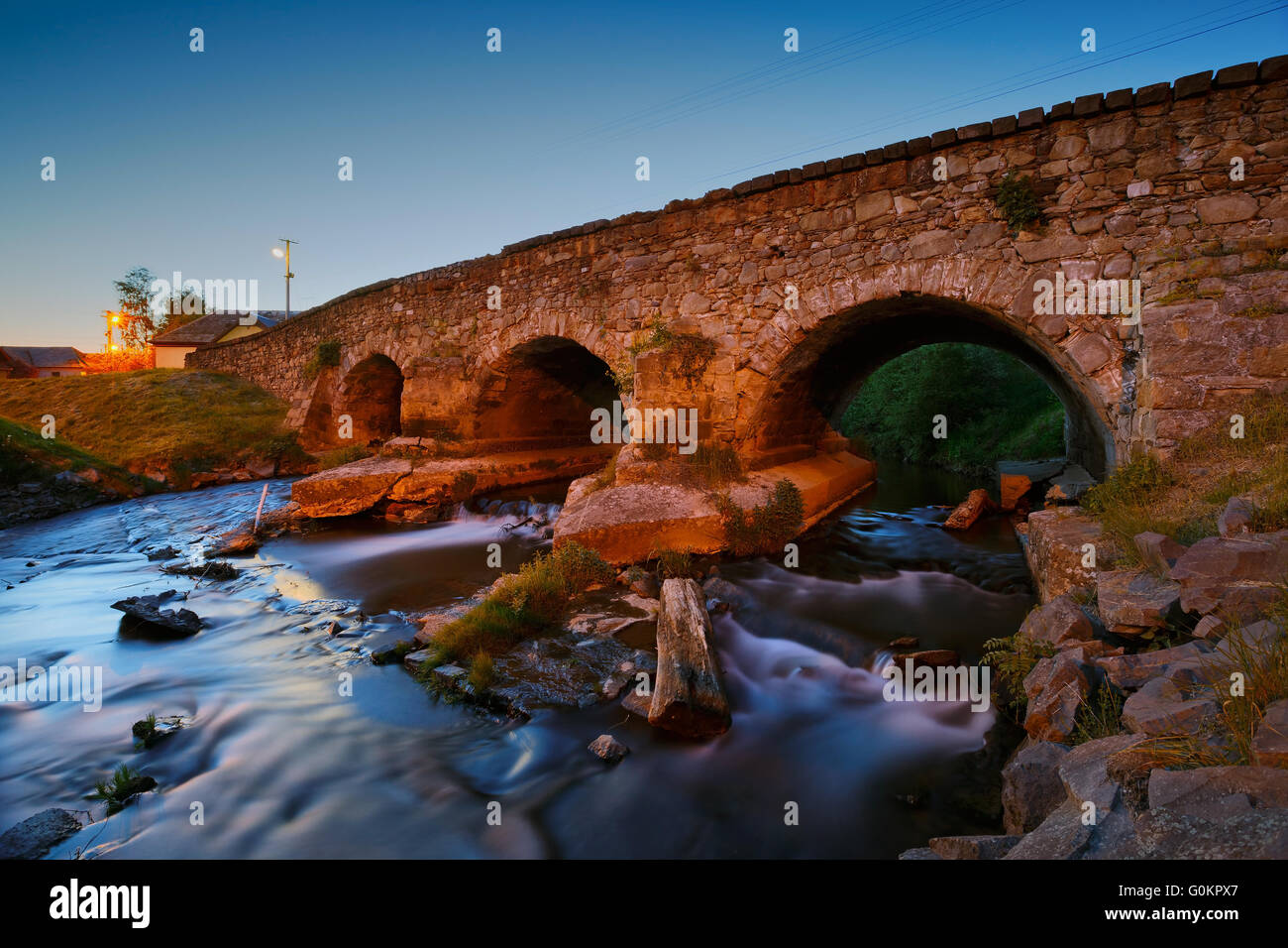 Old turkish bridge hi-res stock photography and images - Alamy