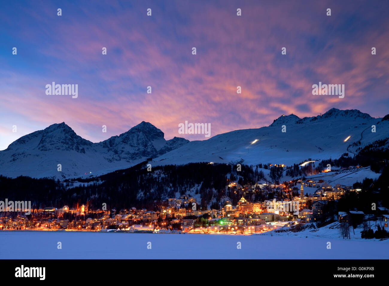 Saint moritz switzerland hi-res stock photography and images - Alamy