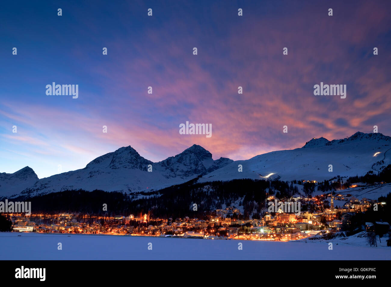 Saint moritz switzerland hi-res stock photography and images - Alamy
