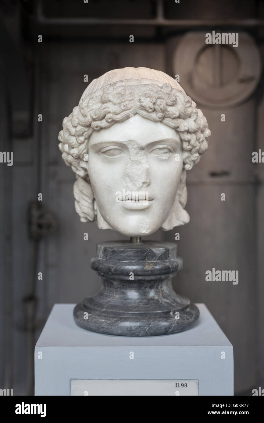 Head of Apollo Stock Photo - Alamy