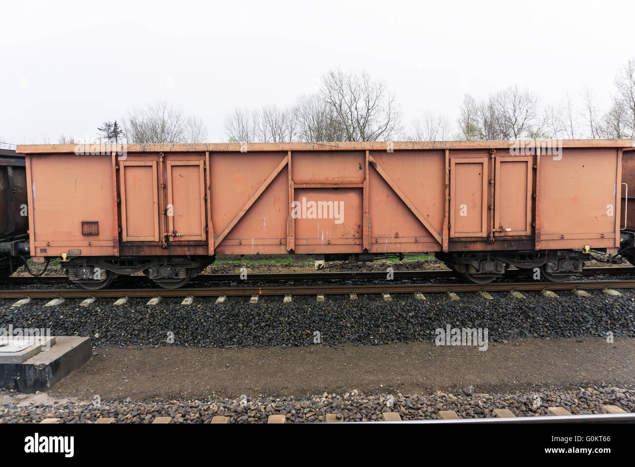Old boxcar hi-res stock photography and images - Alamy