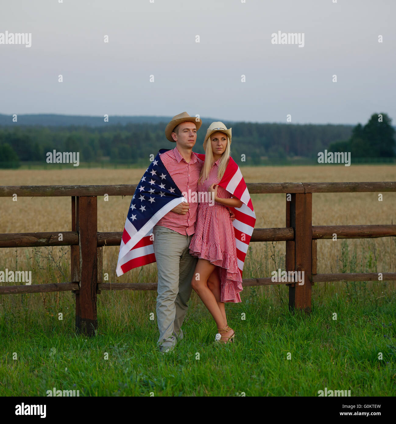 Family farm life usa hi-res stock photography and images - Alamy