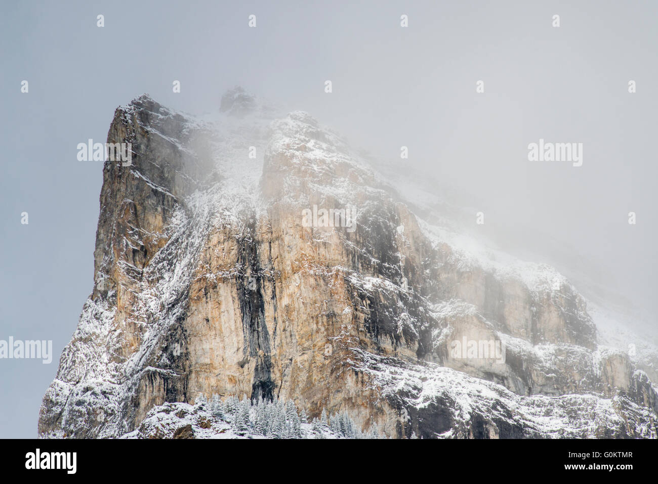 Cascade Mountain, Banff National Park, canadian Rocky Mountains, Alberta, Canada, North America ...