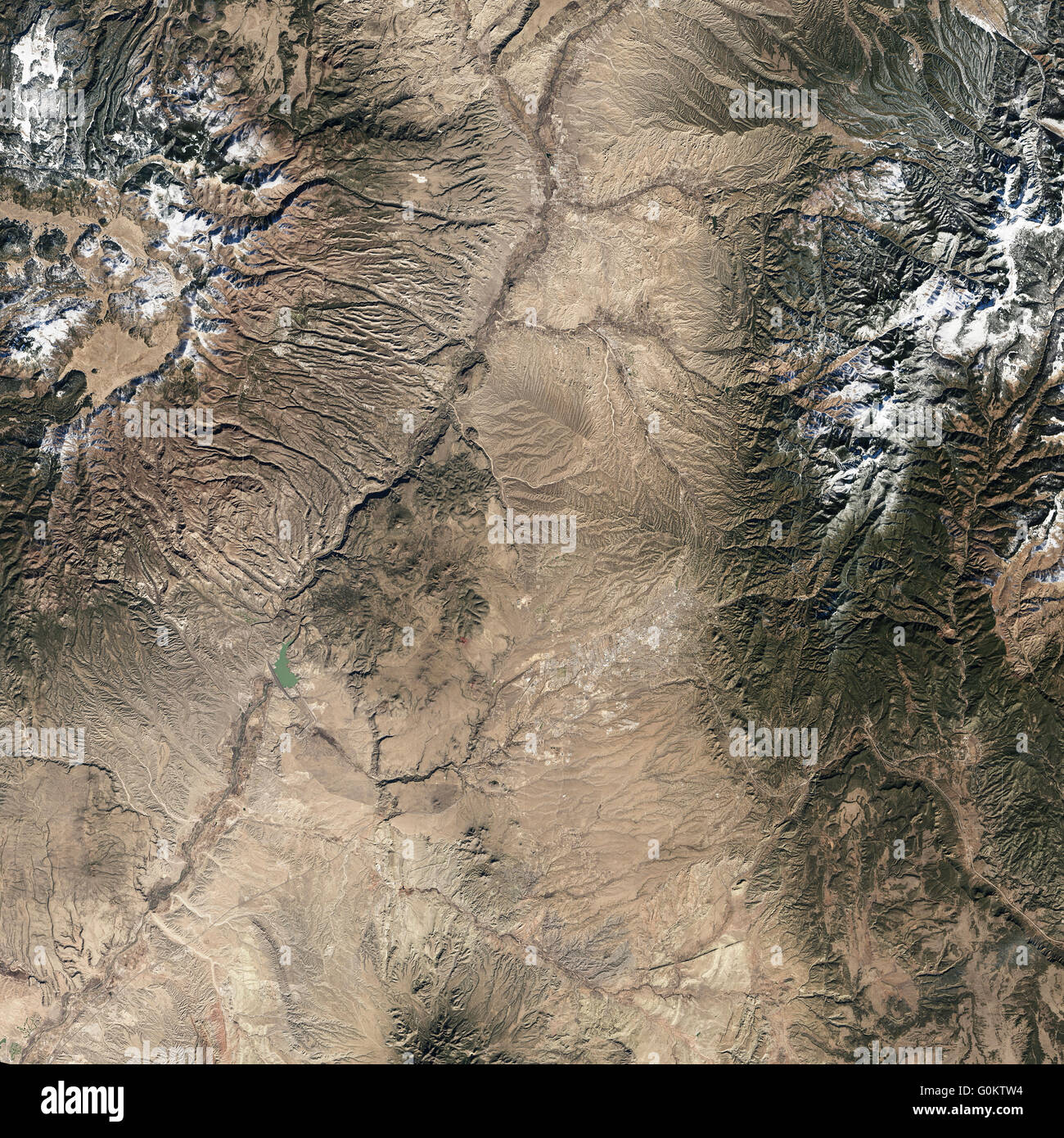 Earth top view from space. Elements of this image furnished by NASA ...