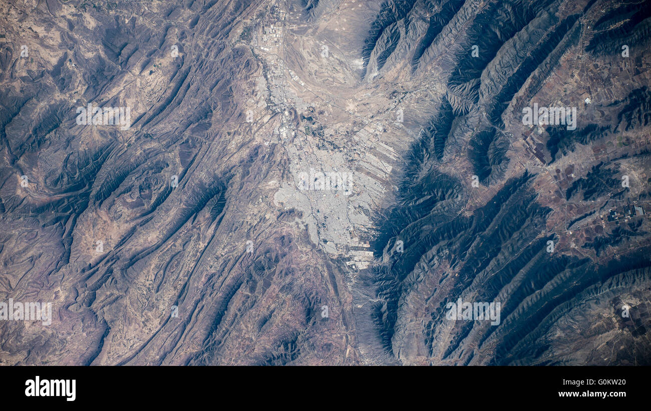 Earth top view from space. Elements of this image furnished by NASA ...