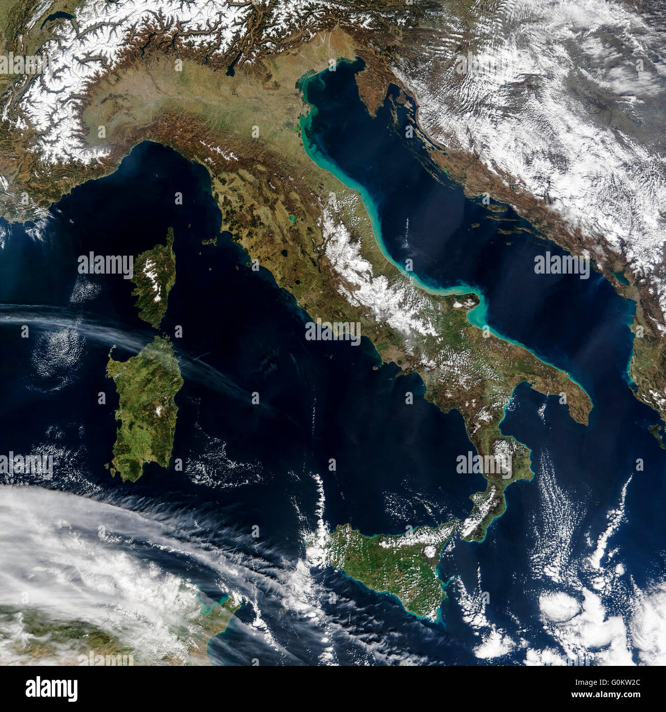 Earth top view from space. Elements of this image furnished by NASA ...