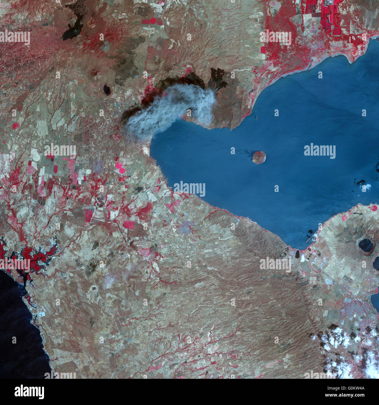 Earth top view from space. Elements of this image furnished by NASA ...