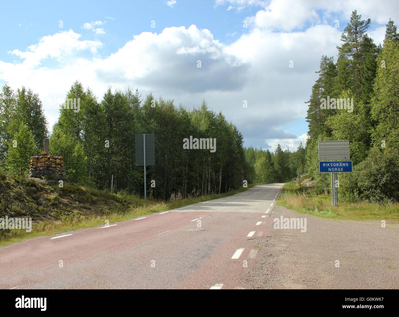 Norway sweden border hi-res stock photography and images - Alamy