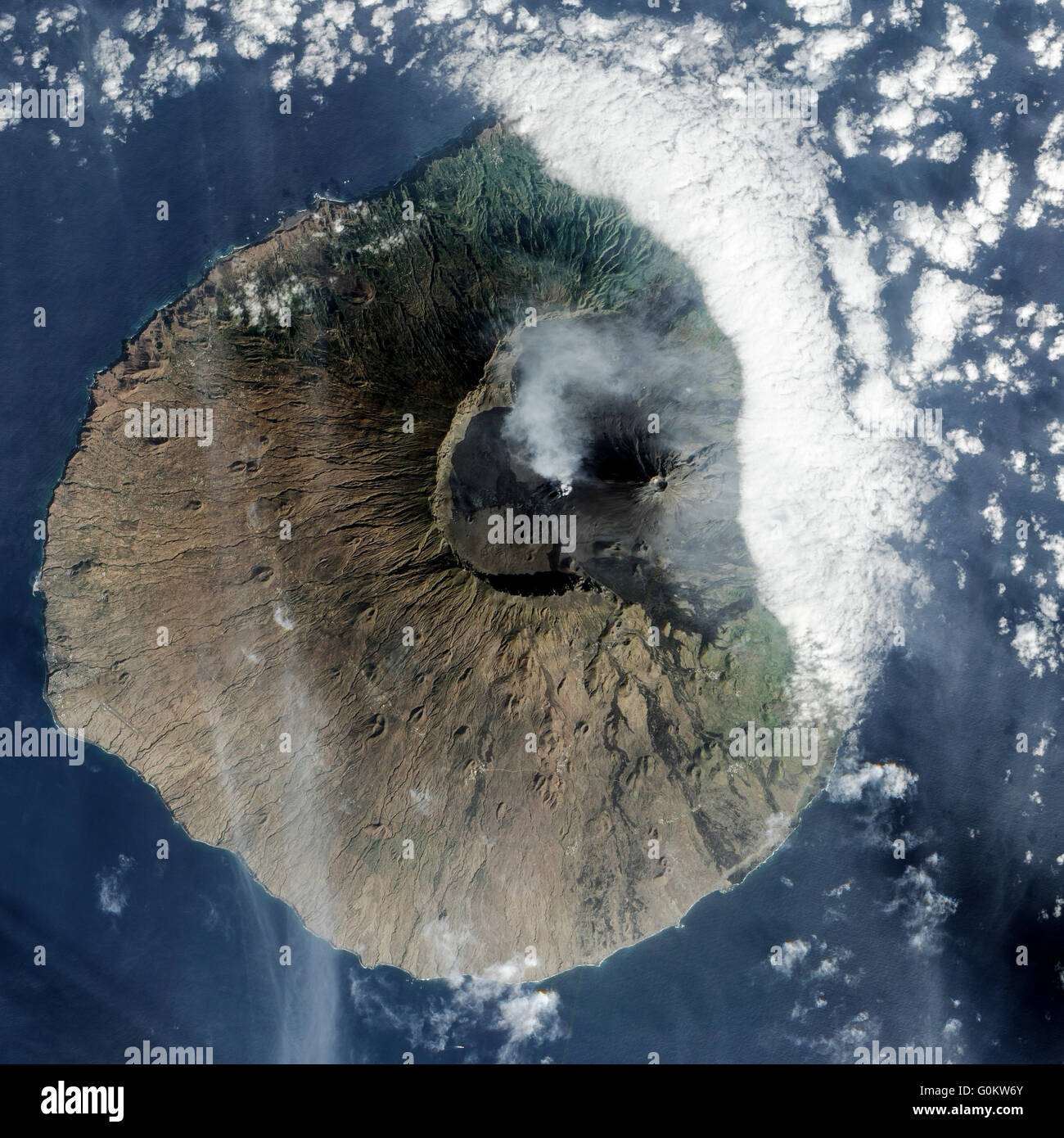 Earth top view from space. Elements of this image furnished by NASA ...