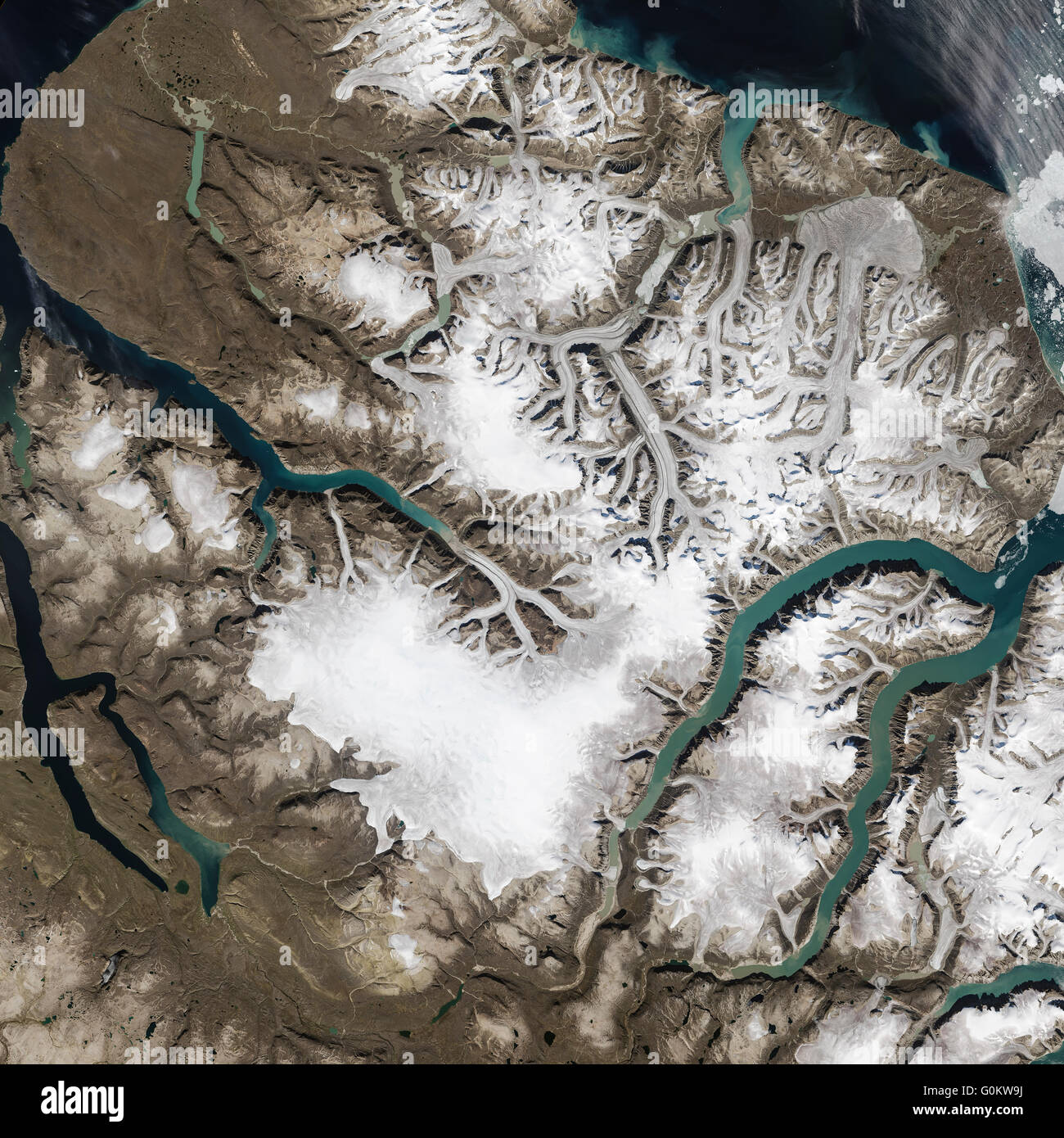 Earth top view from space. Elements of this image furnished by NASA ...