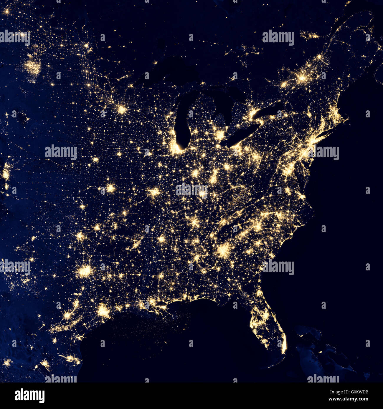 Earth top view from space. Elements of this image furnished by NASA ...