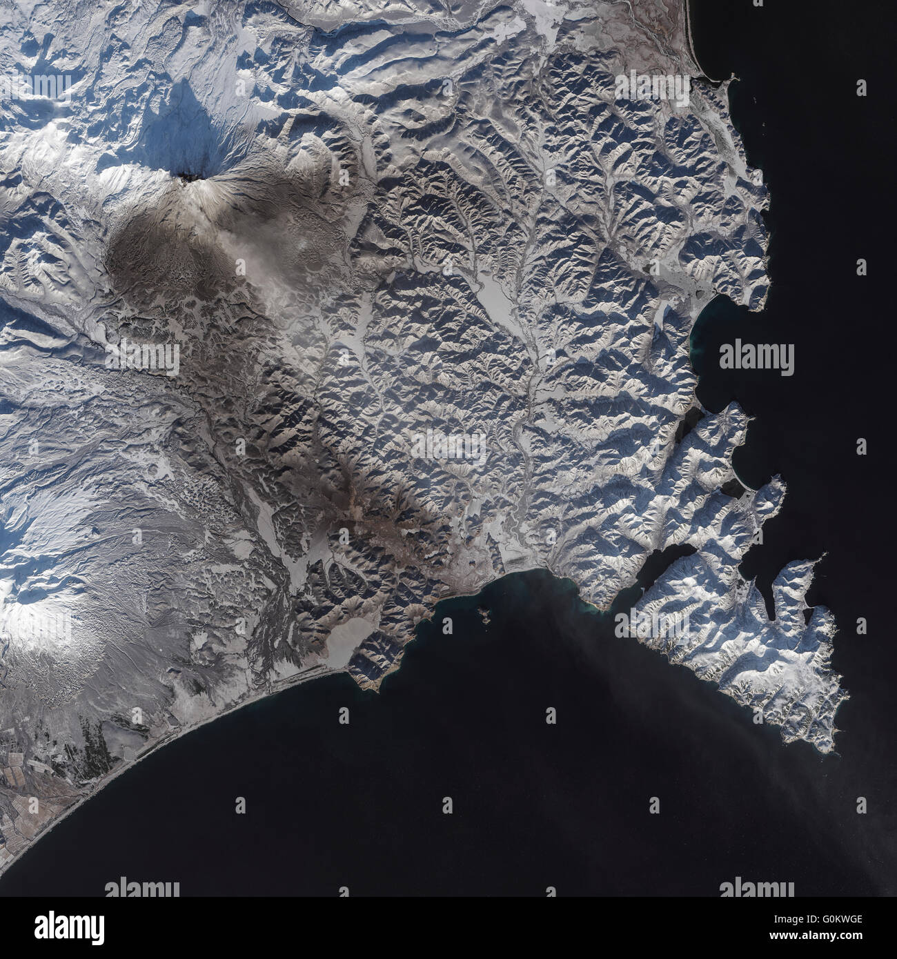 Earth top view from space. Elements of this image furnished by NASA ...