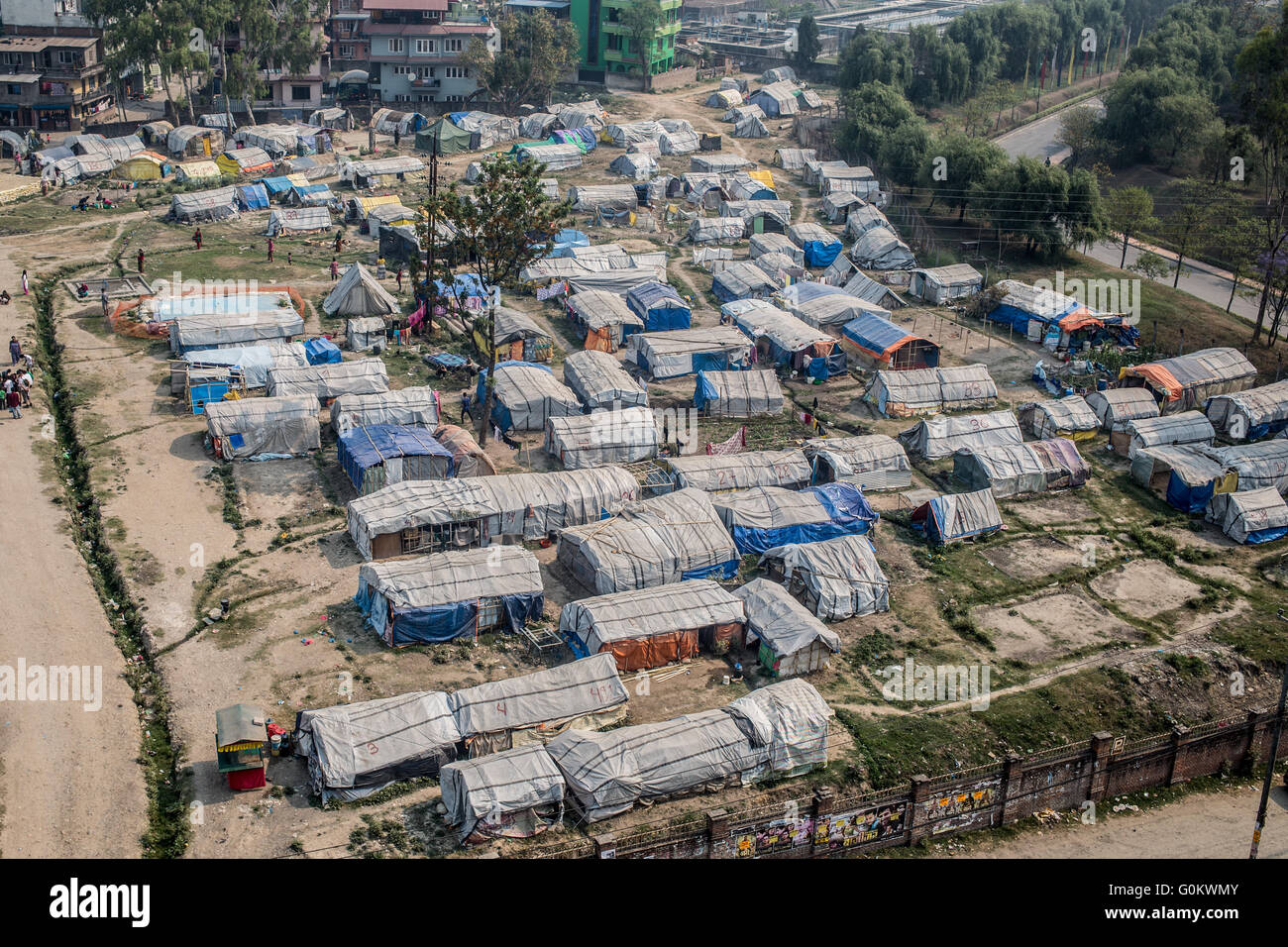 Nepal after the earthquake hi-res stock photography and images - Alamy