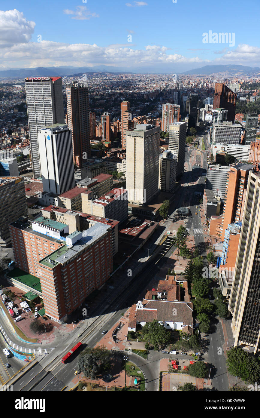 Colpatria tower hi-res stock photography and images - Alamy