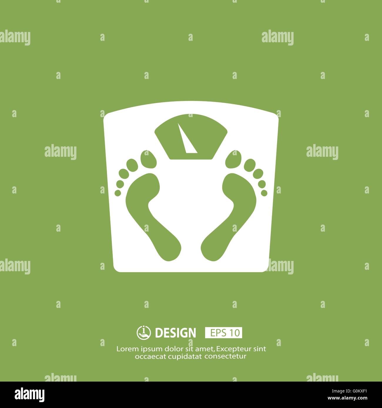 bathroom scale icon Stock Vector Image & Art - Alamy