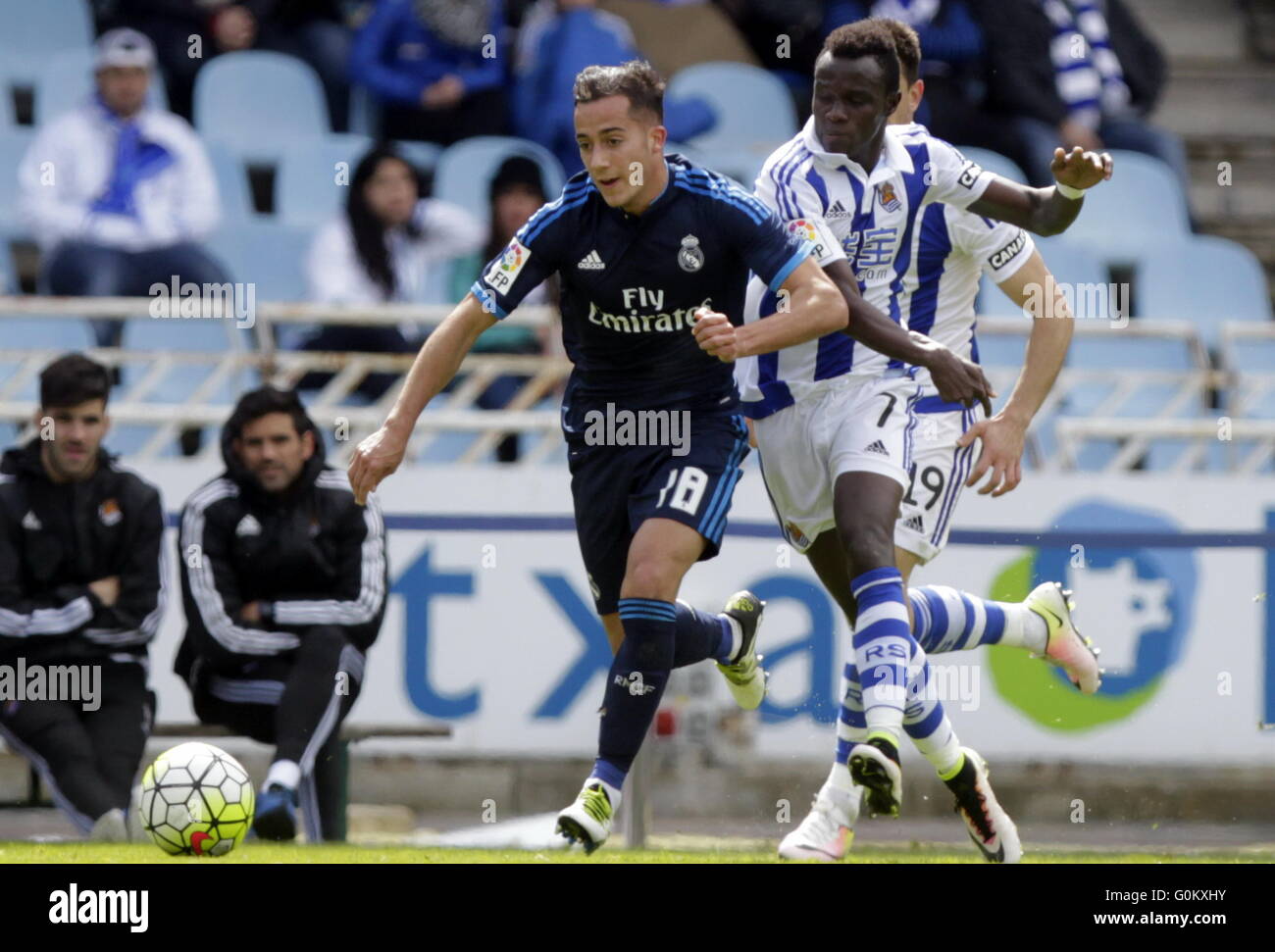 Lucas Vasquez of Real Madrid during the La Liga match espagolde Real ...