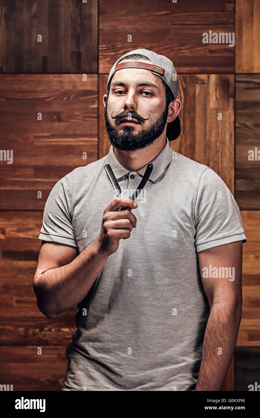 Facial care straight razor hi-res stock photography and images - Alamy
