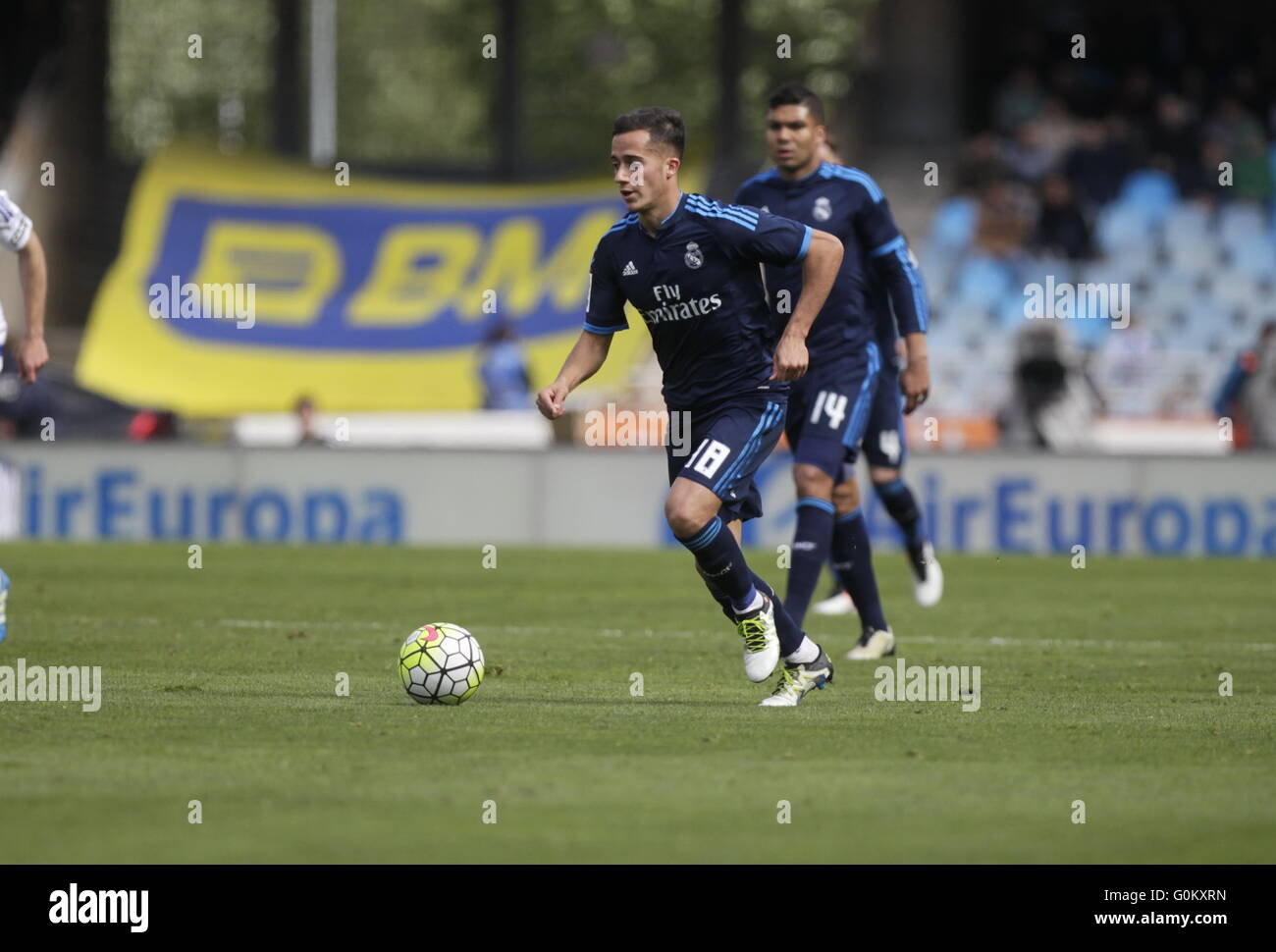 Lucas Vasquez of Real Madrid during the La Liga match espagolde Real ...